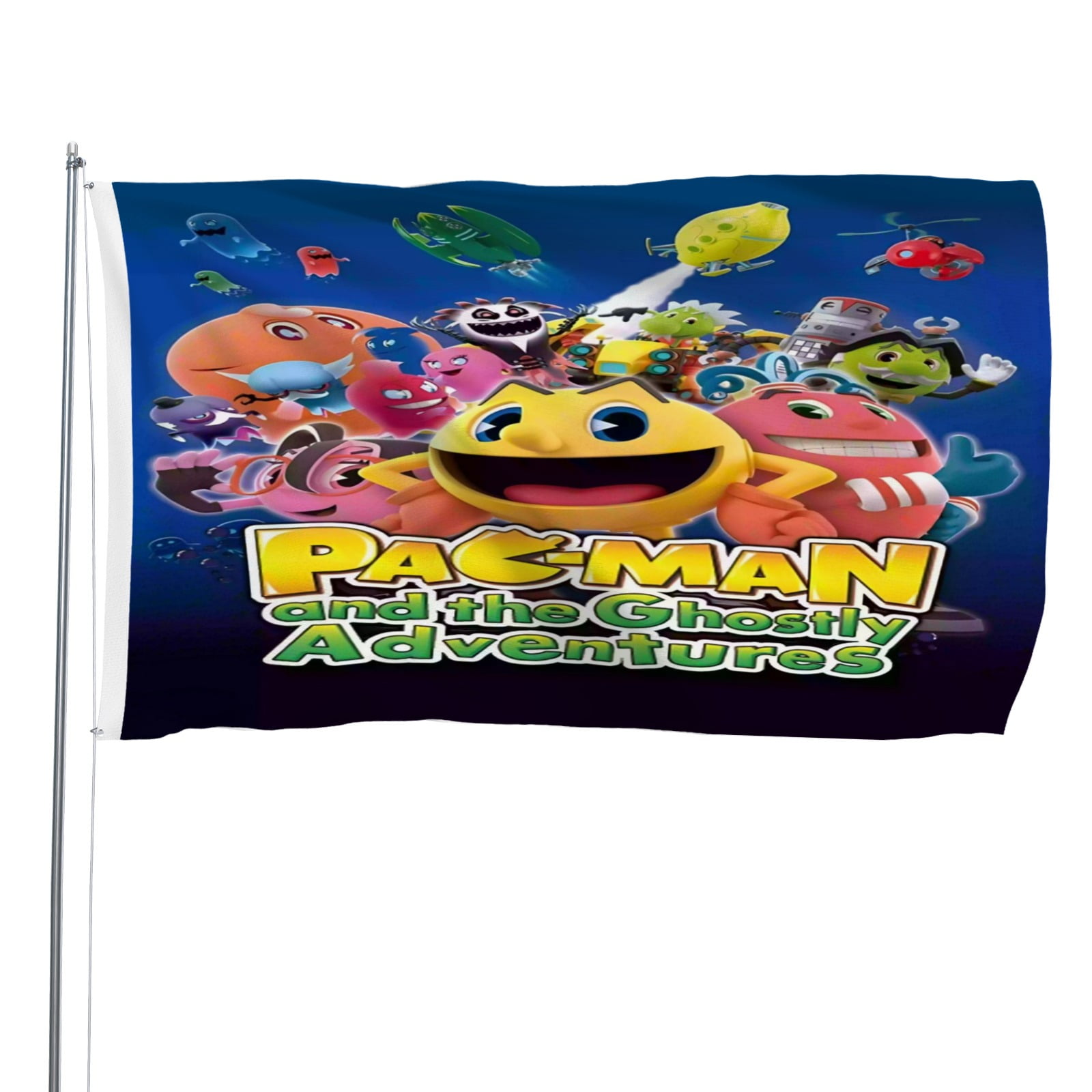 Pacman-themed Printed Flag Perfect gift for fans, friends, and family ...