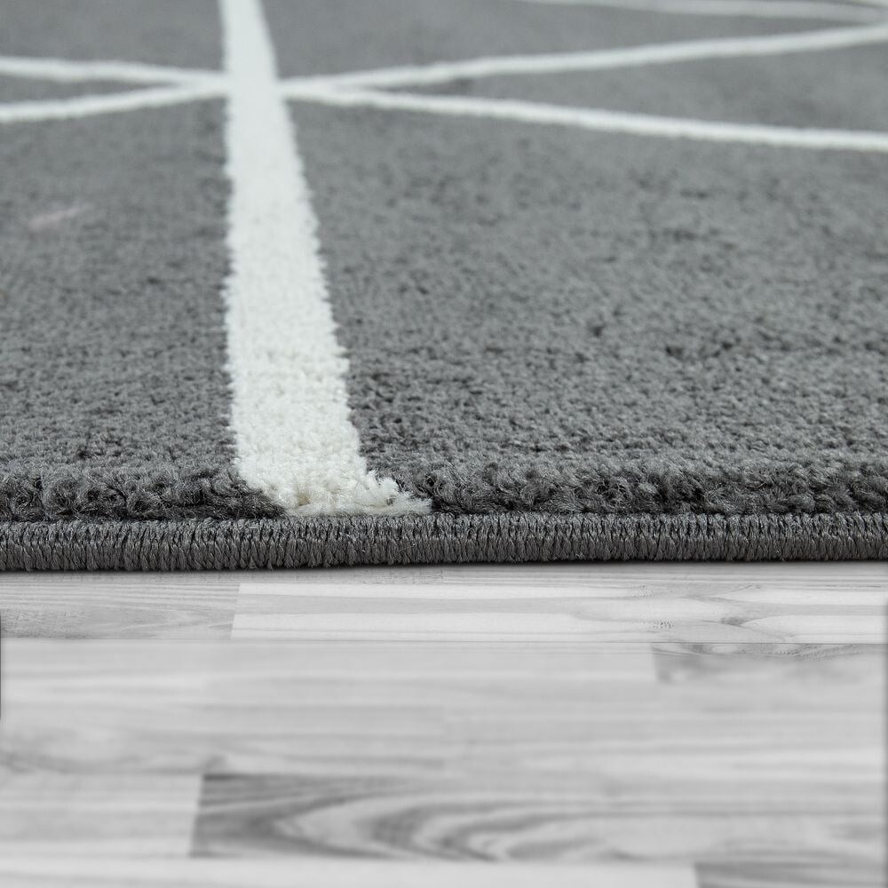 Paco Home Modern Area Rug for Living Room Geometric Pattern in pastel ...