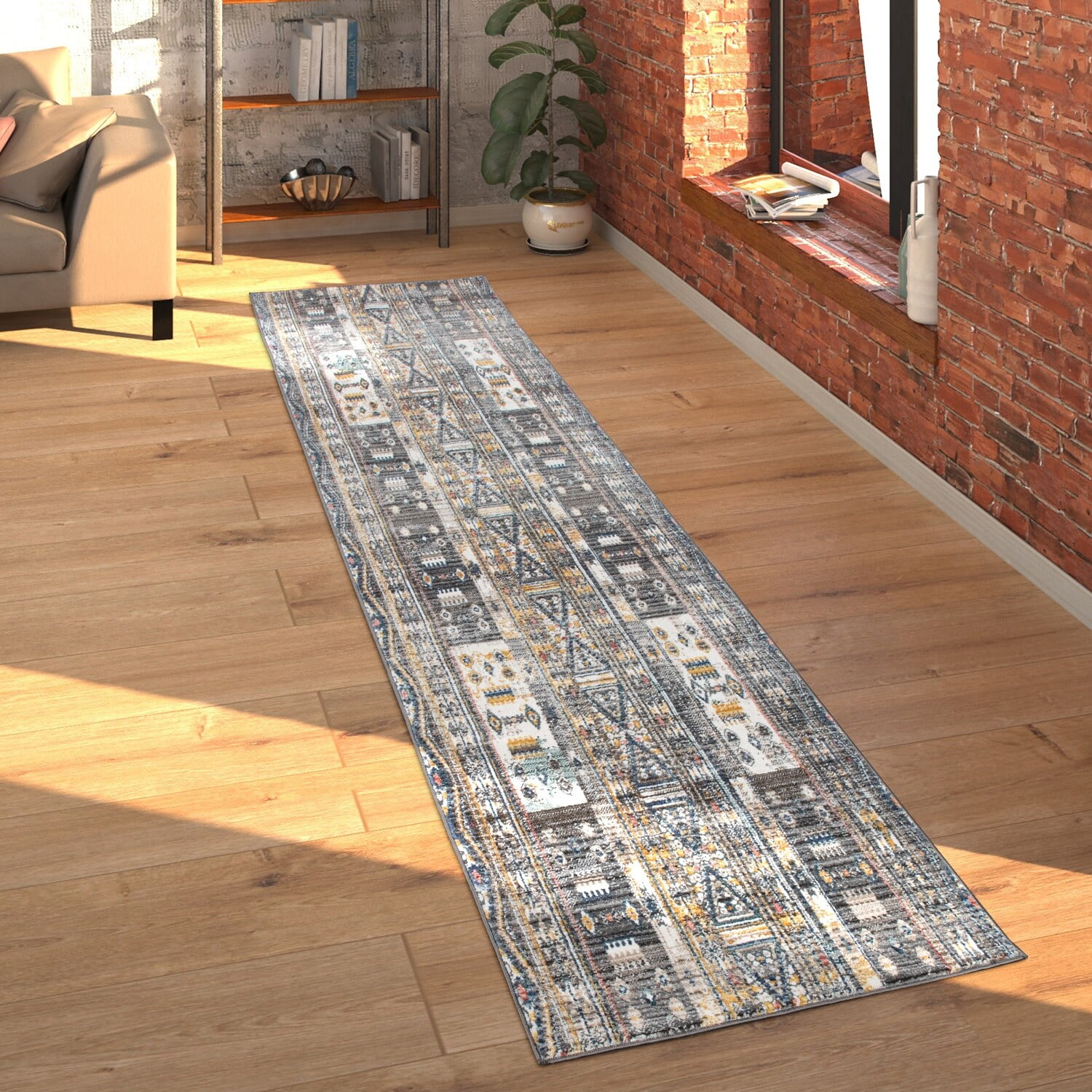 Paco Home Modern Grey Rug For Living Rooms Abstract and Rustic Design 3 ...