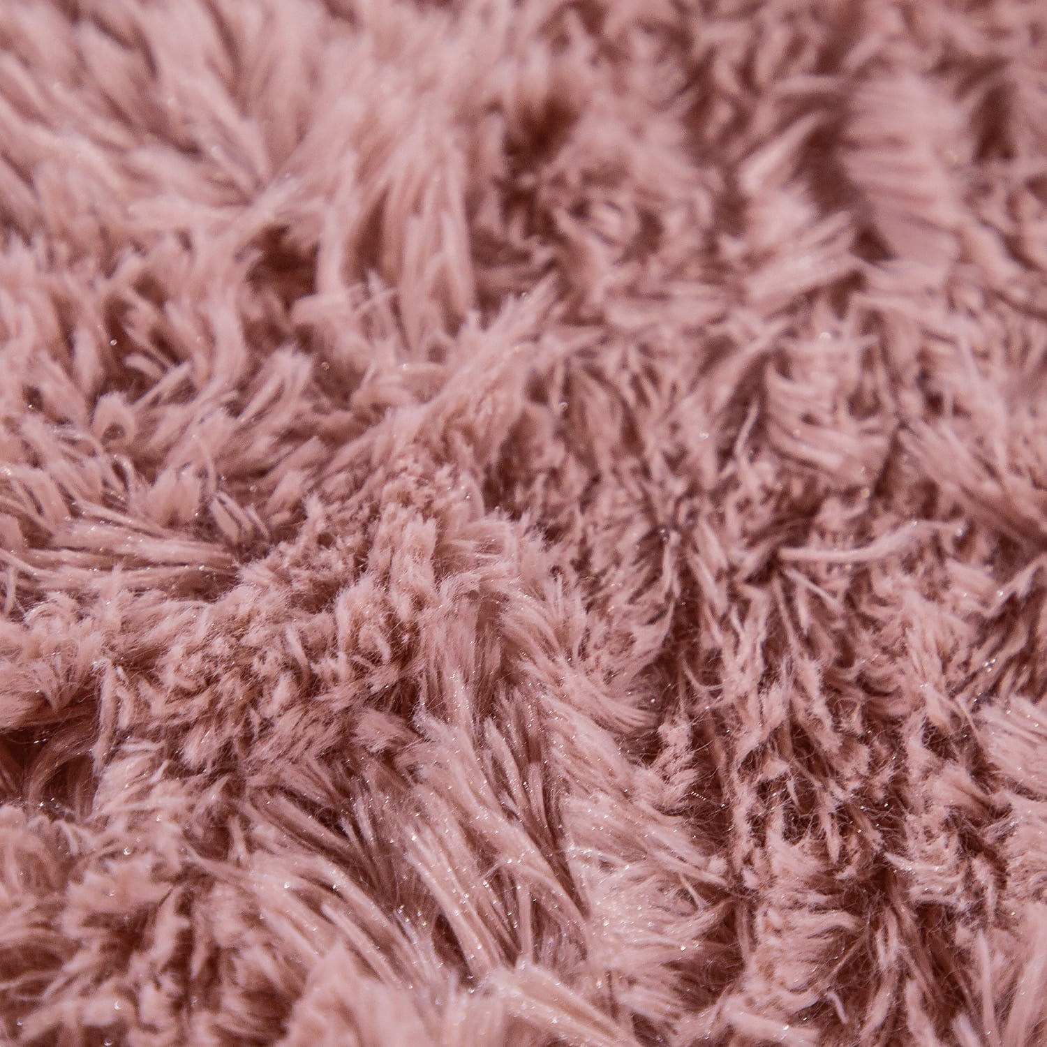 Paco Home Modern Shag Rug Soft & Fluffy In Solid Colors rose - 2' x 3'3 ...
