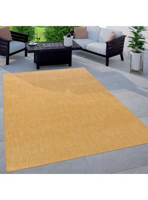 Outdoor Rugs in Patio & Outdoor Decor | Yellow - Walmart.com
