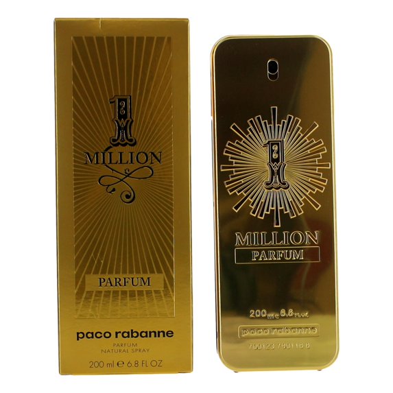 Paco Rabanne 1 Million Parfum, Warm Spicy Woody Fragrance, 6.8 oz Spray ...