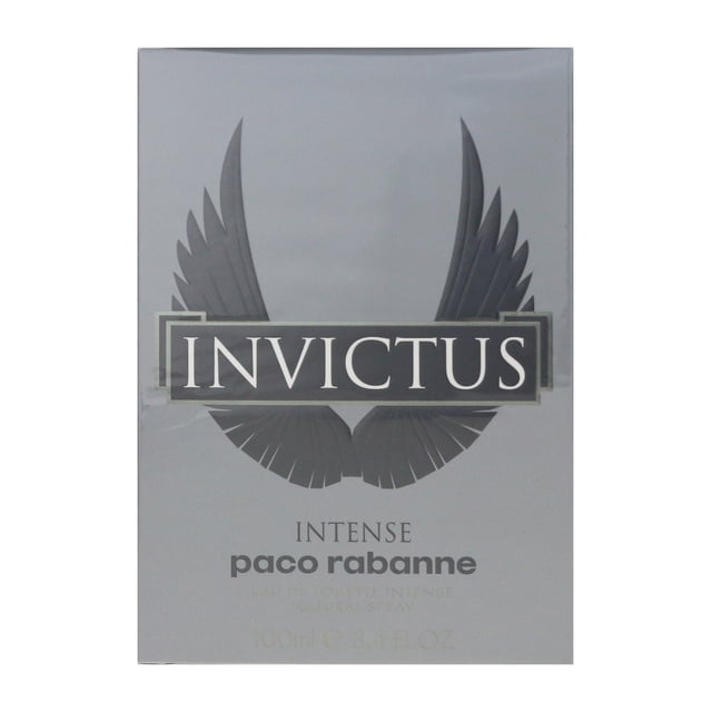 Paco Rabanne Invictus Intense Cologne for Men, 3.4 Oz - Walmart ...