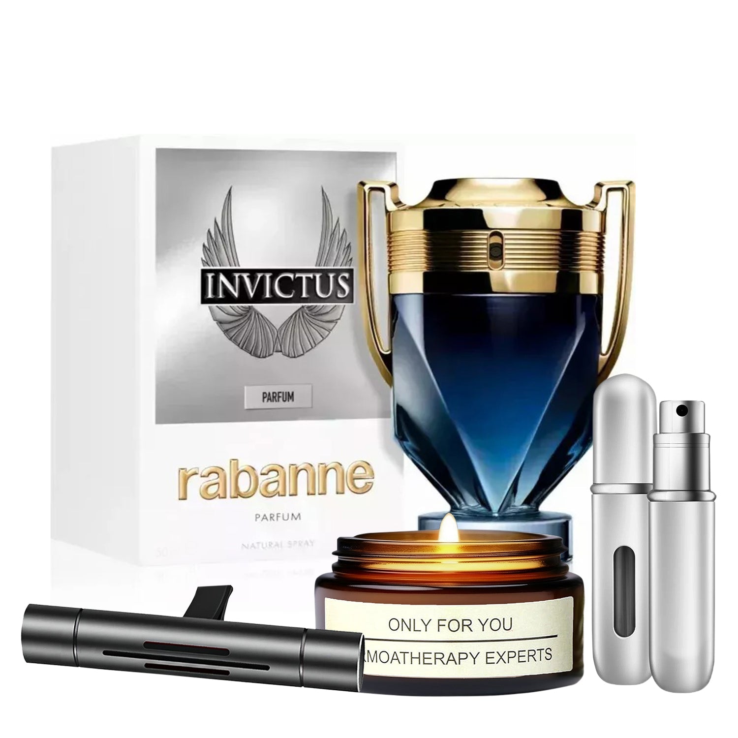 Paco Rabanne Invictus Parfum Spray for Men - Walmart.com