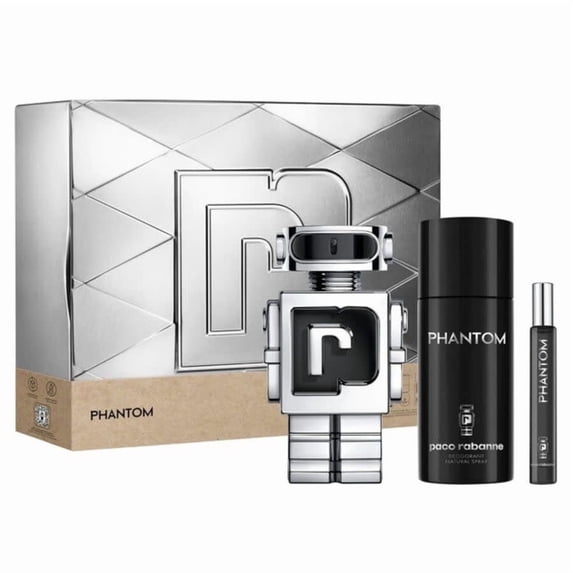 Paco Rabanne Men's Phantom Gift Set, Fragrance 3349668603633 - Walmart.com
