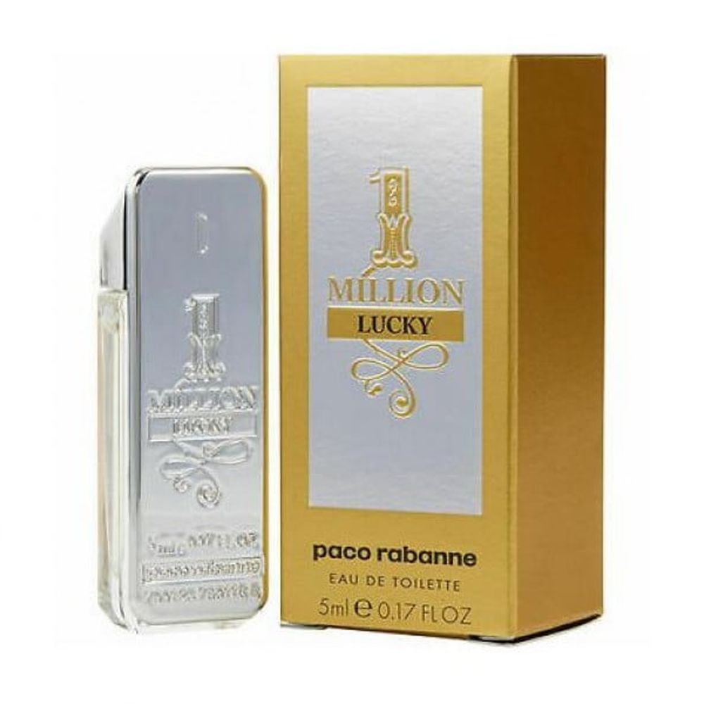 Paco Rabanne One Million Lucky EDT Perfume Cologne Mini Splash ...