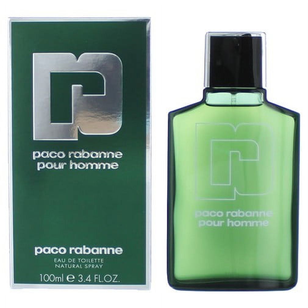 Paco Rabanne Pour Homme by Paco Rabanne, 3.4 oz Eau De Toilette Spray ...
