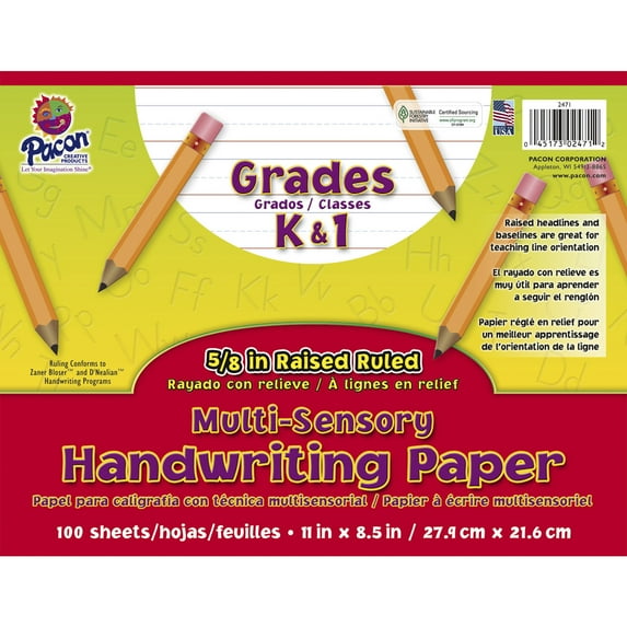 Pacon Multi-Program Handwriting Handwriting Pad 2471 - Walmart.com