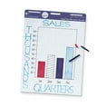 Easel Pad, 1" Grid Ruled, 27" x 34", White - Walmart.com