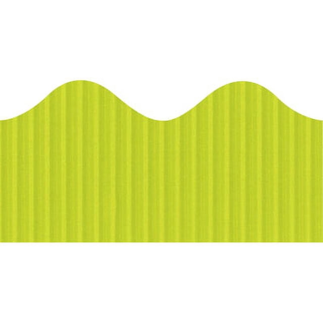 Pacon-2PK Bordette Decorative Border - Lime - 2.25" X 50' - 1 Roll/Pkg ...
