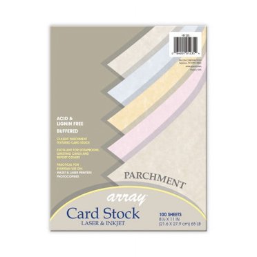Pacon Array Heavyweight 65 lb. Card Stock Paper, Ivory, 100 Sheets ...