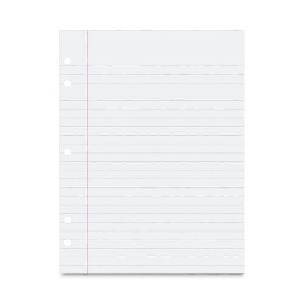 Pacon Composition Paper, 5-Hole, 8 X 10.5, Wide/legal Rule, 500/pack ...