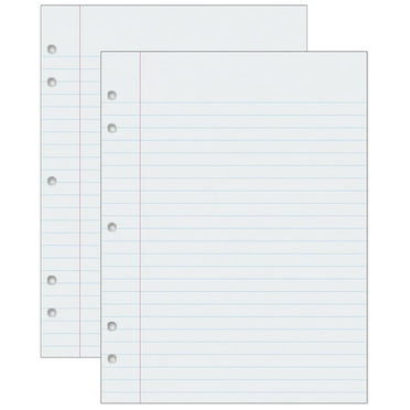 Pacon Wide Ruled Filler Paper - 100 Sheets - Wide Ruled - 0.38" Ruled ...