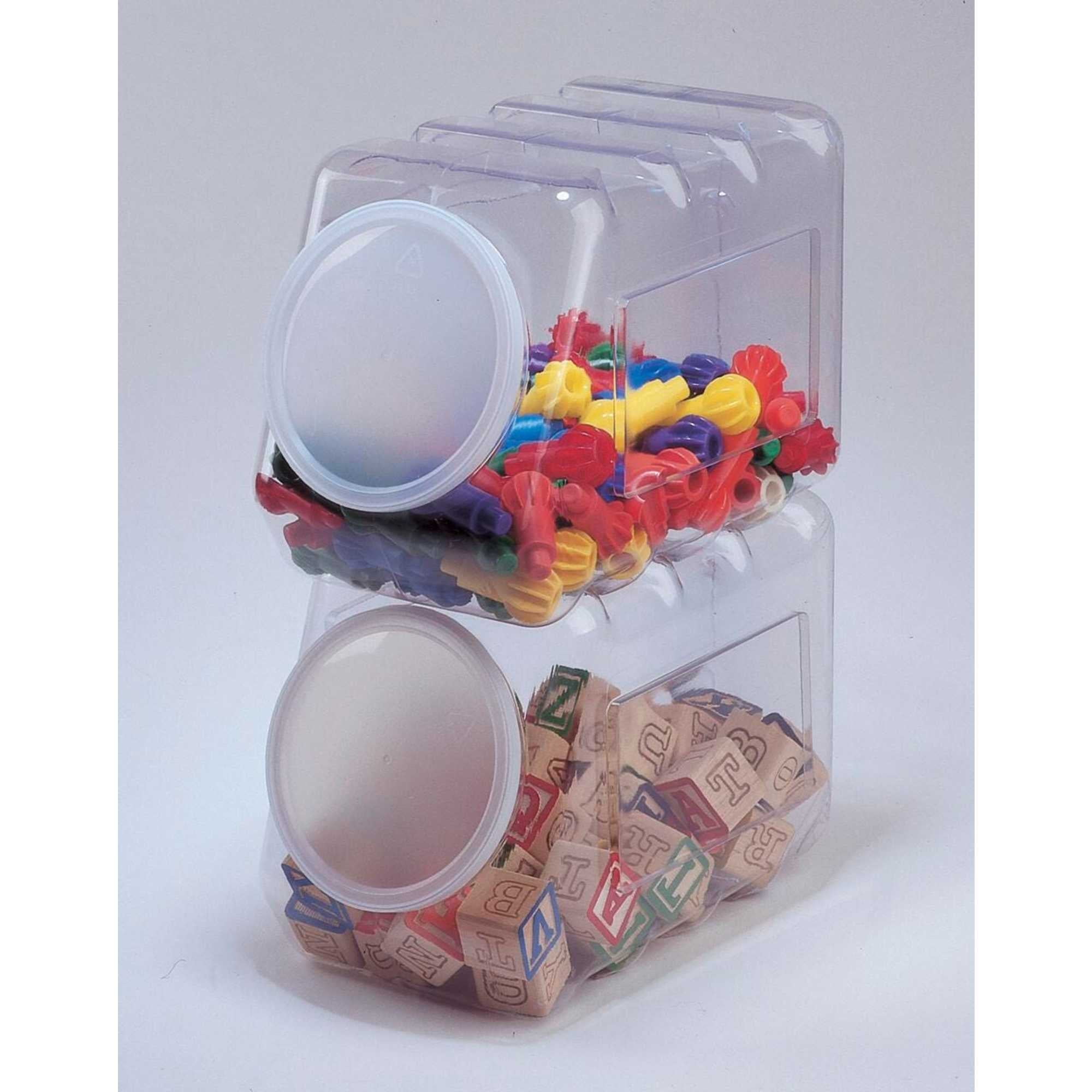Pacon Corporation Interlocking Storage Container with Lid - Walmart.com