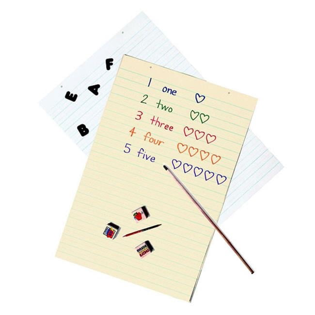 Pacon Corporation Manila Tag Chart Sheets 1 1/2 Inch Rule - Walmart.com