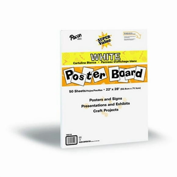 Half Poster Board Size