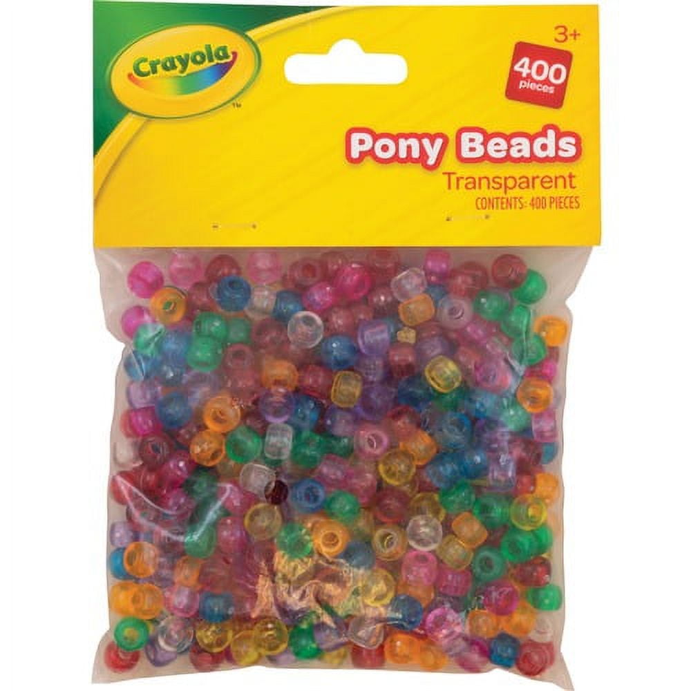 Pacon Crayola Pony Beads - Key Chain, Party, Classroom, Project ...