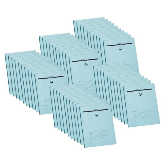 Pacon Examination Blue Book, 16 Pages, 3/8 in ruled, 8-1/2" x 11", 50 ...