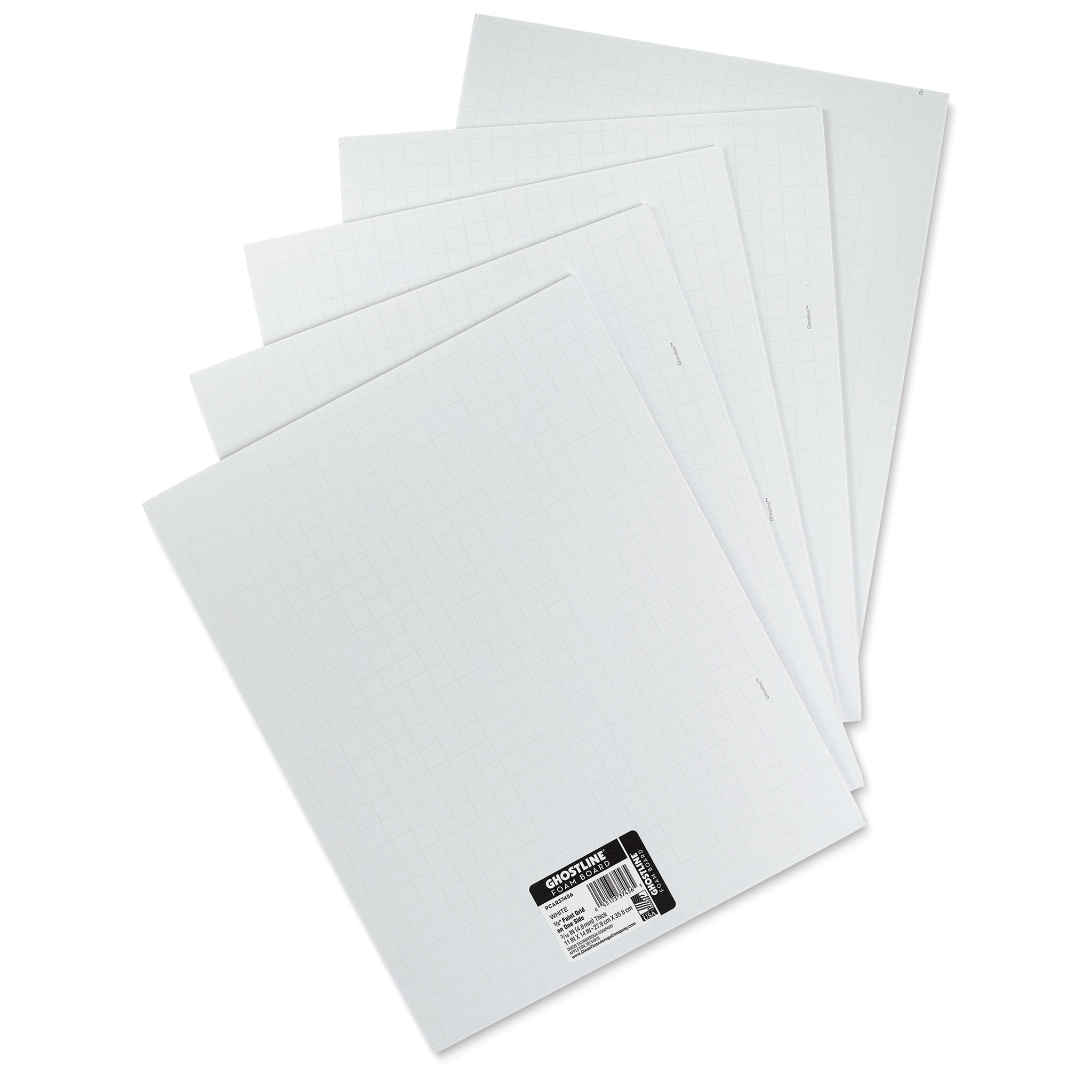 Pacon Ghostline Foam Board - 11" x 14", 3/16", Pkg of 5 - Walmart.com
