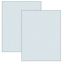 AUKSales TOP Sturdy Graph Desk Pad (Pack of 1), 22"x17", 1/4 Quad Grid ...