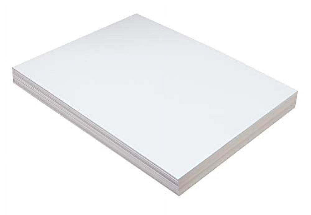 Pacon Medium Weight Tagboard, 9 x 12 Inches, White, 100 Sheets (5281 ...