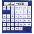 Pacon Monthly Calendar Pocket Chart, 25x28, 7 Columns, 6 Rows, English ...