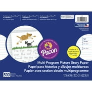 "Pacon Multi-Program Lined Writing Pad, Handwriting Paper for Grades 2 ...