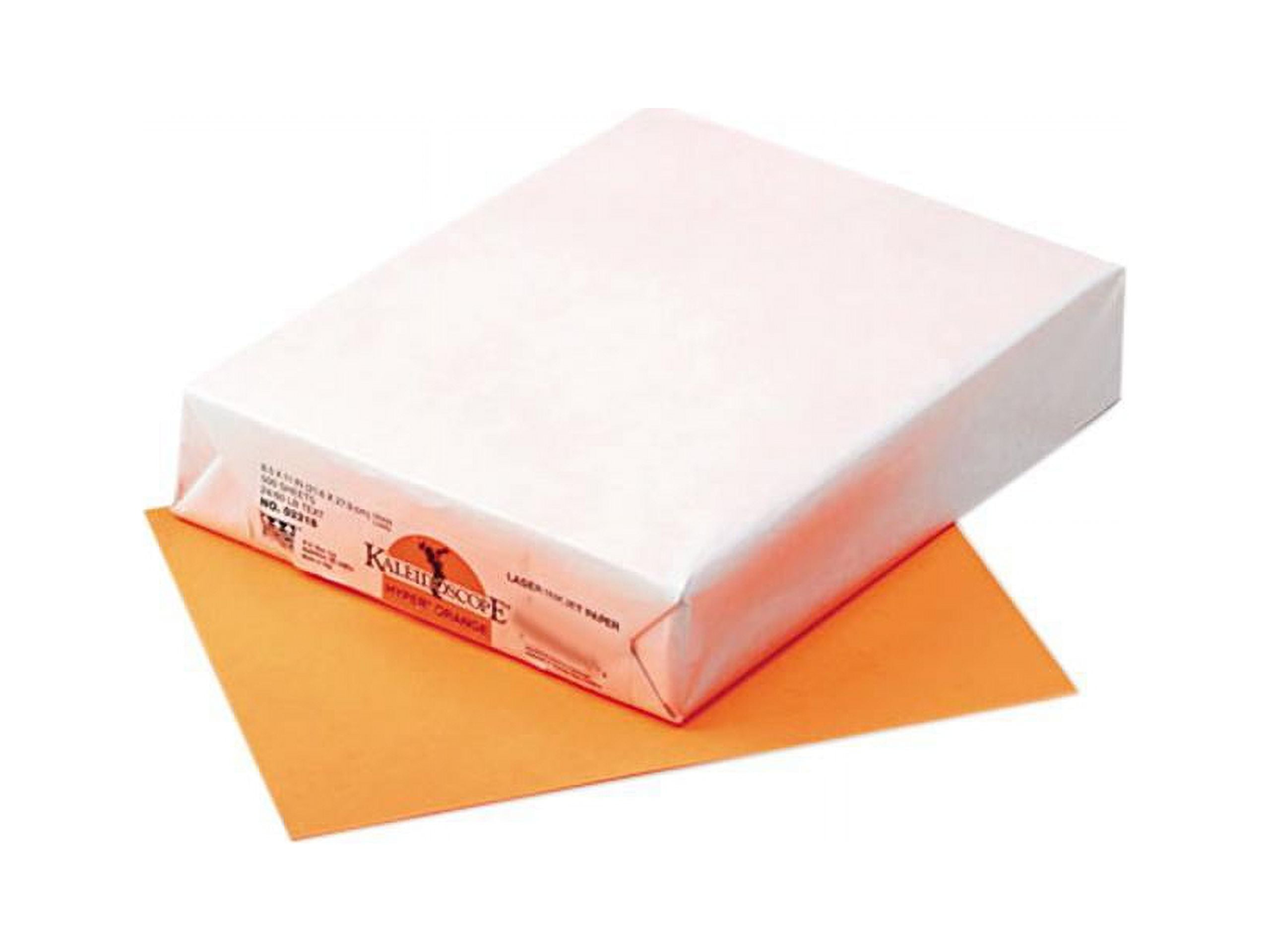 Pacon Multi-Purpose Paper, Hyper Orange, 8-1/2" x 11", 500 Sheets ...