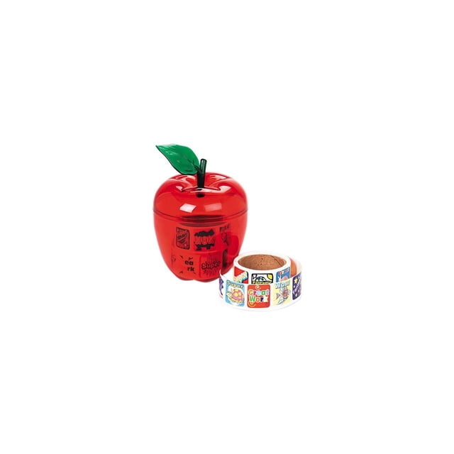 Pacon, PAC51480, Plastic Apple Reward Stickers, 600 / Pack, Red ...