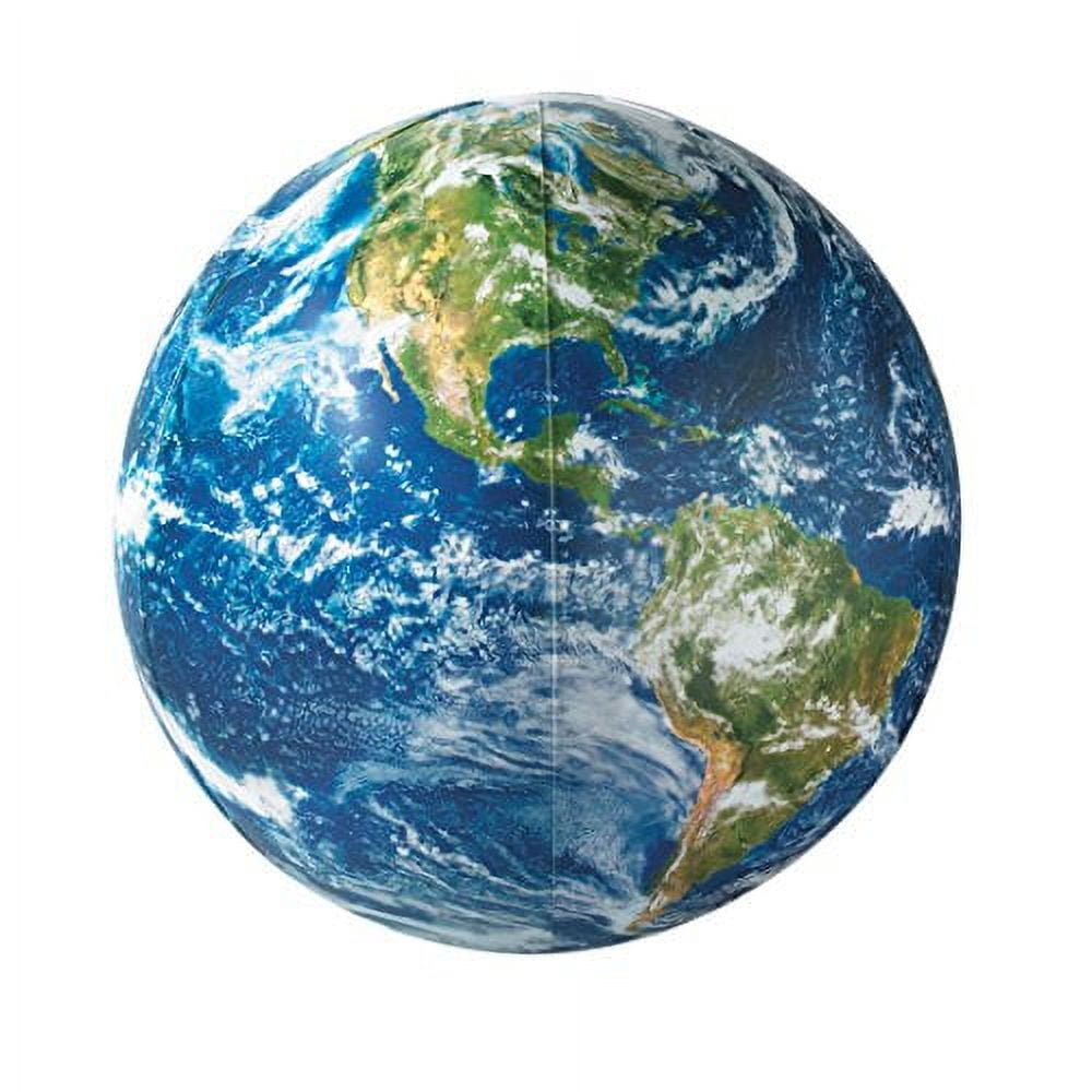 Pacon, PAC73626, Inflatable 16" Diameter EarthBall Globe, 1 Each ...