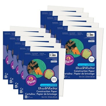 SunWorks® Construction Paper Smart-Stack™, 12" x 18", Assorted Colors ...