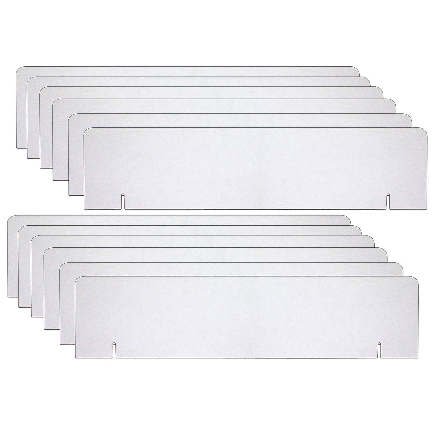 Pacon Presentation Board Headers White 36" x 9.5" Pack of 12 Boards ...