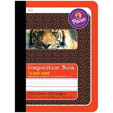 Half Composition Notebooks