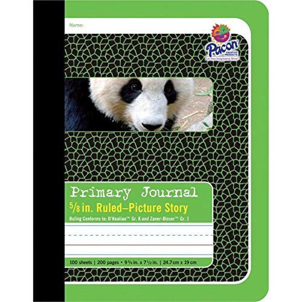 Pacon Primary Composition Book Bound Picture Story Ruled, 5/8-in. Ruled ...