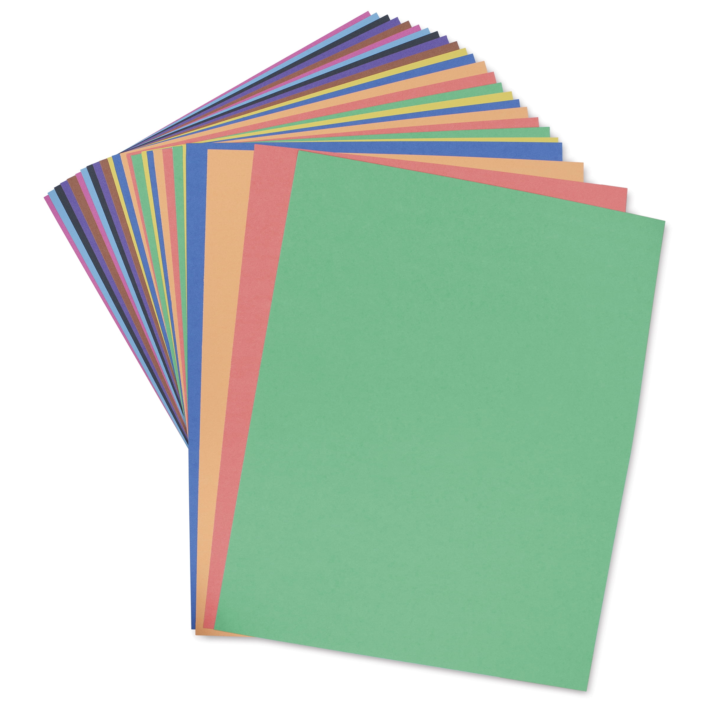 Pacon Railroad Board - 22" x 28" x 4 Ply, Assorted, 25 Sheets - Walmart.com