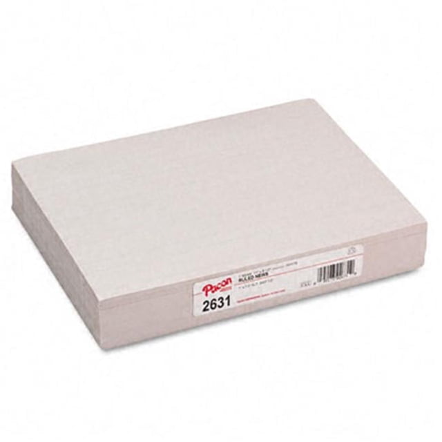 Pacon Ruled Newsprint Practice Paper with Skip Space 1st Grade White ...