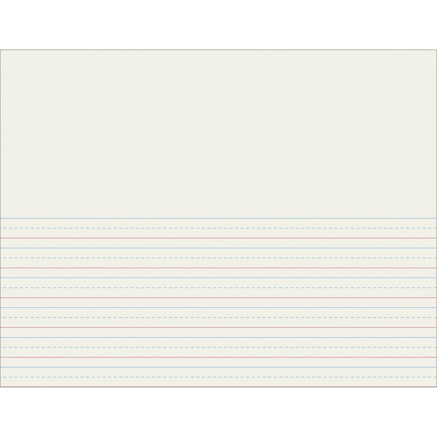 Pacon Storybook Paper for D'Nealian Programs 8-1/2" x 11" 1/2" Long Way ...