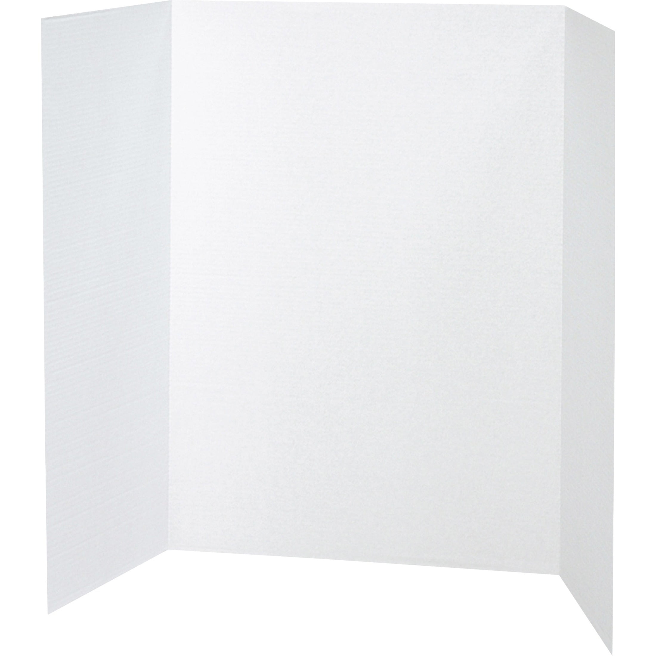 "Pacon Tri-Fold Project Display Boards for Science Fair, Corrugated, 48 ...
