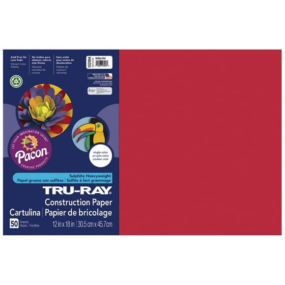 Red Construction Paper