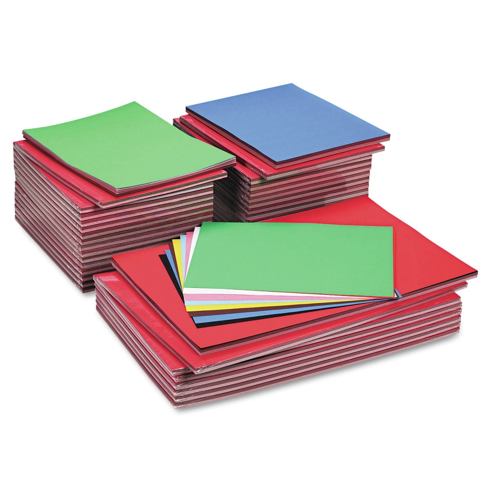 Pacon Tru-Ray 9" x 12" & 12" x 18" Construction Paper Assorted Colors 2 ...
