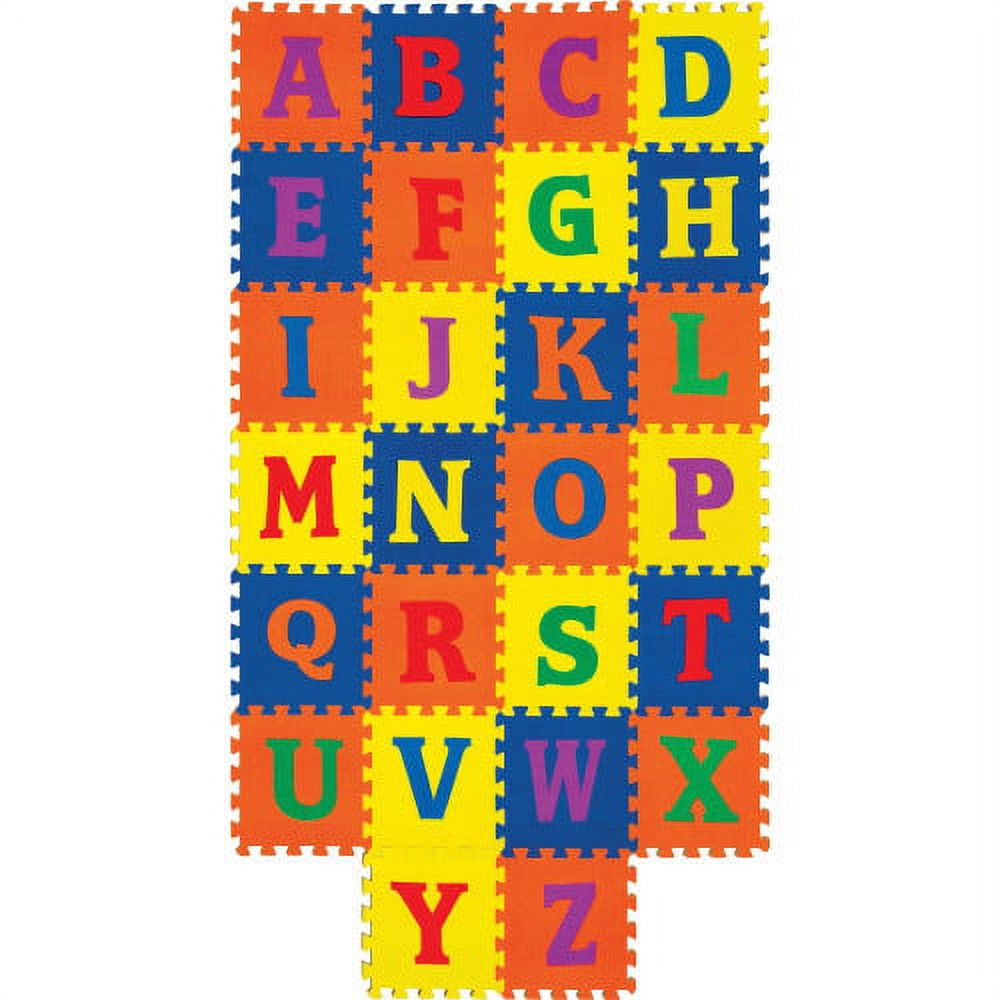 Pacon WonderFoam Alphabet Carpet Tiles (AC4353) - Walmart.com