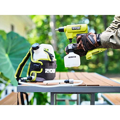 Pacroban ONE+ 18V Cordless 0.5L Compact Plastic Yellow Sprayer with 2.0 ...