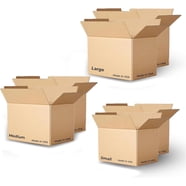 UBMOVE Large 6 Pack Moving Cardboard Boxes 20 x 20 x 15-inches ...