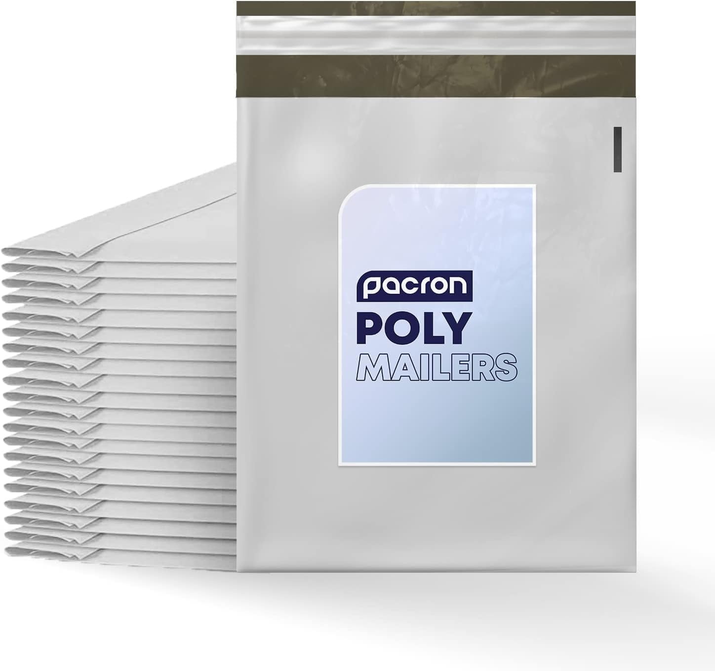 Pacron 500-Pack Poly Mailers 10x13– Waterproof Self-Seal Shipping Bags ...