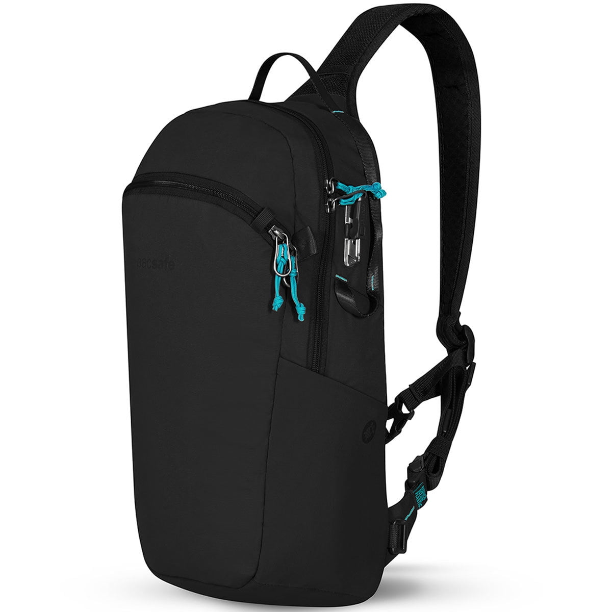 Pacsafe ECO 12L Anti Theft Sling Backpack (Econyl Black, One Size ...