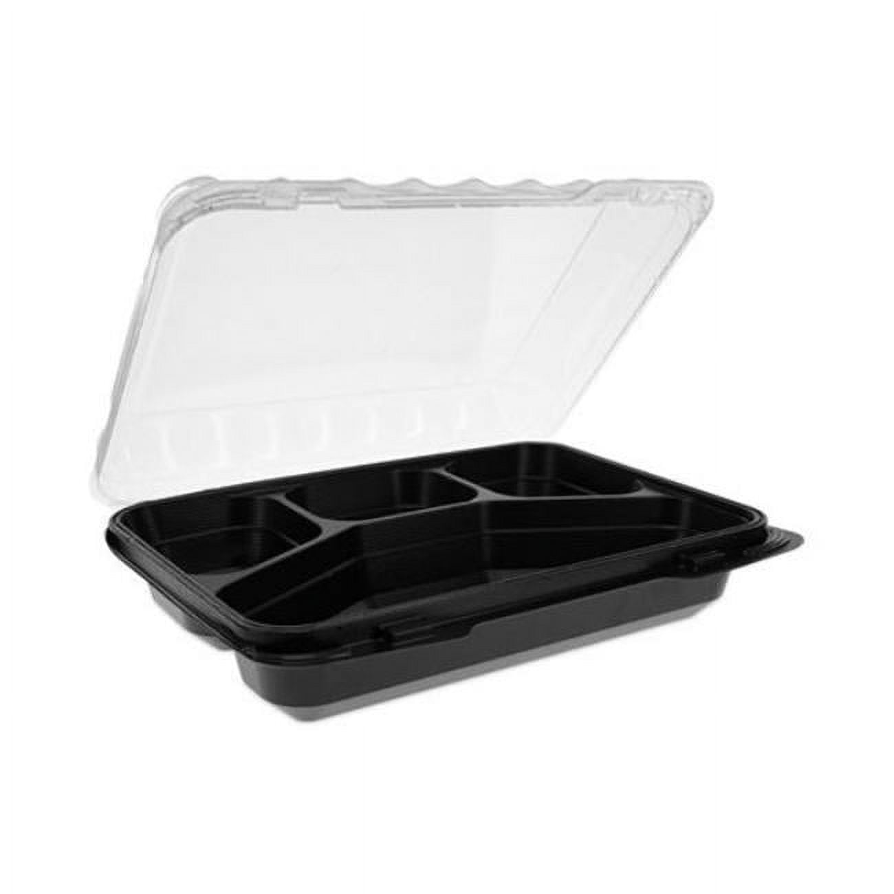 Pactiv Evergreen CONTAINER,DINNERBOX 4,BK YEH891140000 - Walmart.com