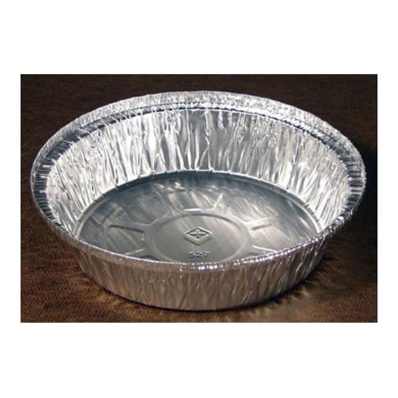 Pactiv 52725 CPC 7 in. Round Aluminum Pan - Silver, Case of 500 ...
