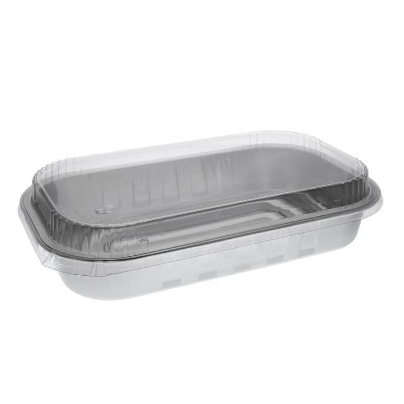 Pactiv Aluminum Carry-Out Container with Dome 125Ct 6713WPTE - Walmart.com