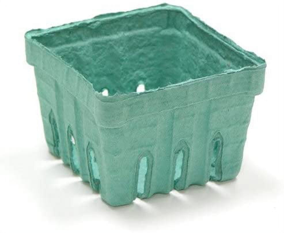 Pactiv Biodegradable M336126 Green Pulp 1 Pint Sized Berry Basket - 420 ...