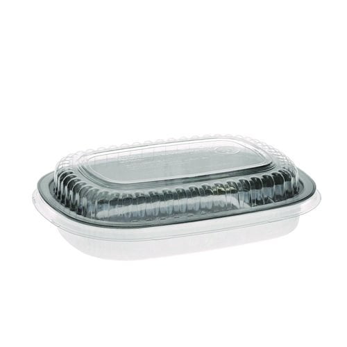 Pactiv Classic Carry-Out Container with PET Dome Lid, 22 oz, 8.2 x 6.2 ...